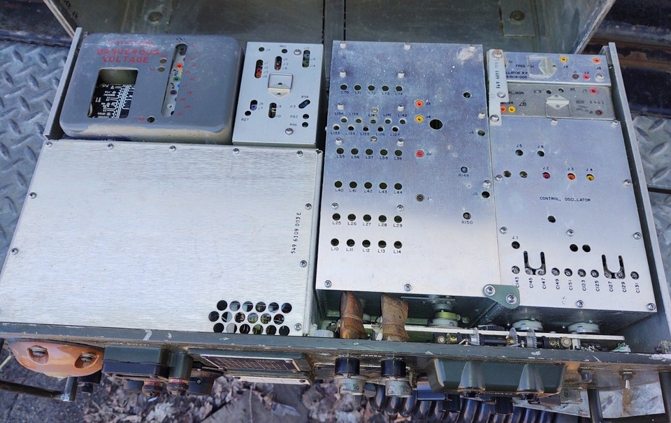 Military Radio Transceiver Collins Prc-47 Rt-671 HF Receiver | eBay