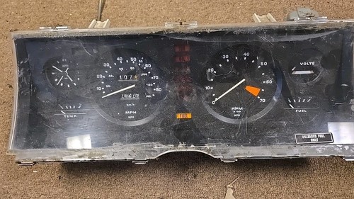 75-82 TRIUMPH TR7 INSTRUMENT CLUSTER GAUGE SPEEDOMETER OEM | eBay