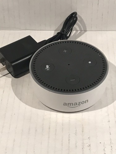 Alexa Amazon Echo RS03QR Smart Speaker White With A Charger And USB ...