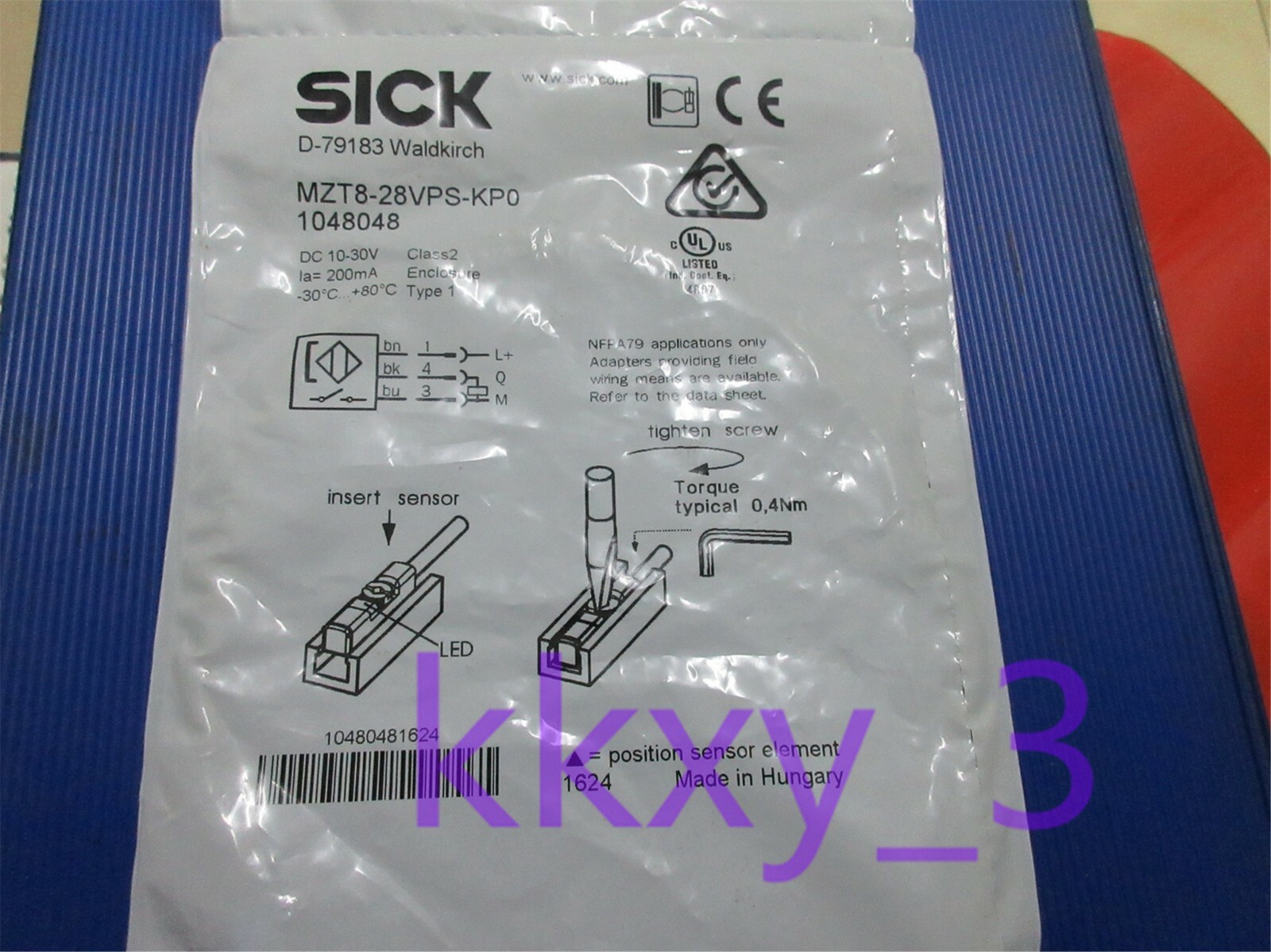 1 PCS NEW IN BOX SICK magnetic cylinder switch MZT8-28VPS-KP0 | eBay