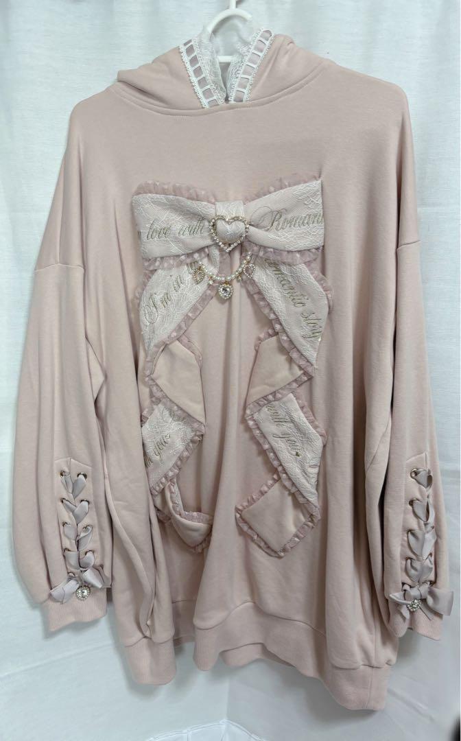 Liz Lisa Message Ribbon Parka One Piece - Gem