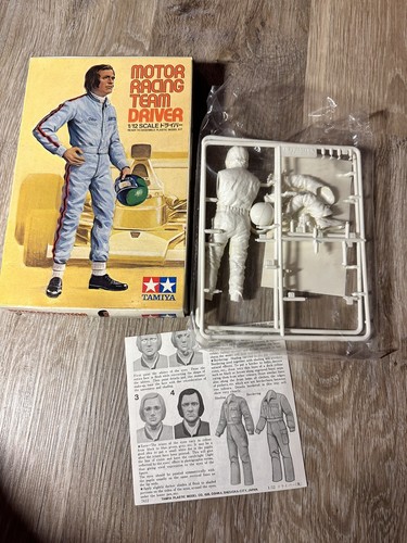 #76 Tamiya Motor Racing Team Driver Model Kit, 1.12 Scale | eBay