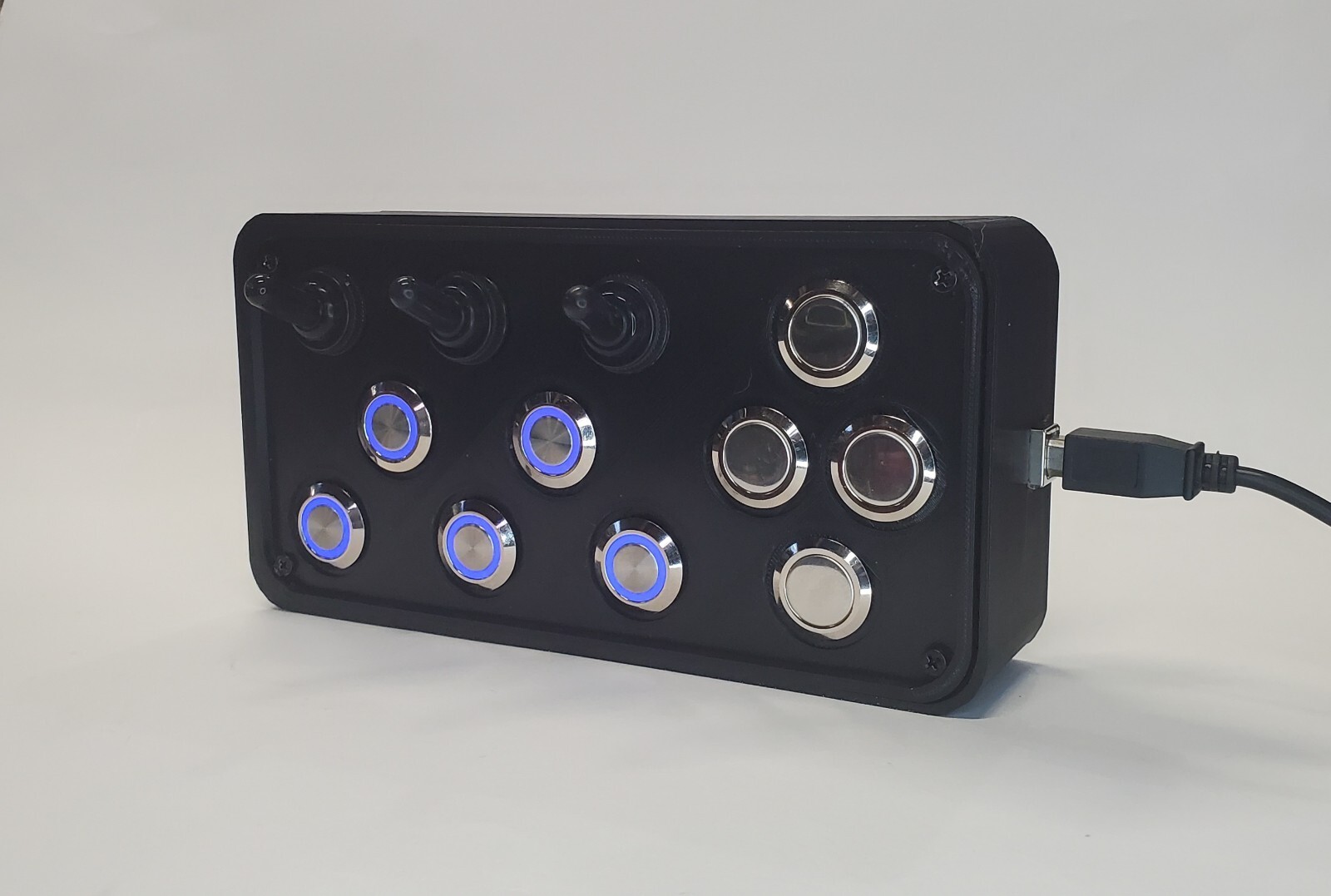 Sim Racing New updated design 12 fuction button box | eBay