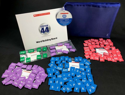 Scholastic SYSTEM 44 - WORD BUILDING BOARD & TILES KIT (in original ...