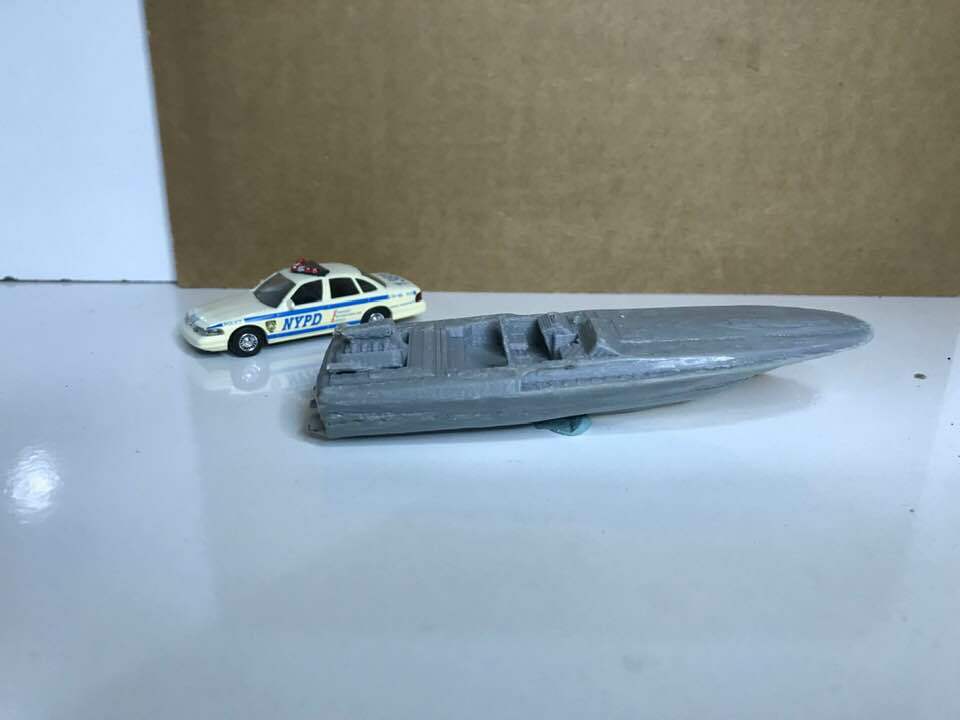Ho 1/87 Scale Speed Boat V Hull | eBay