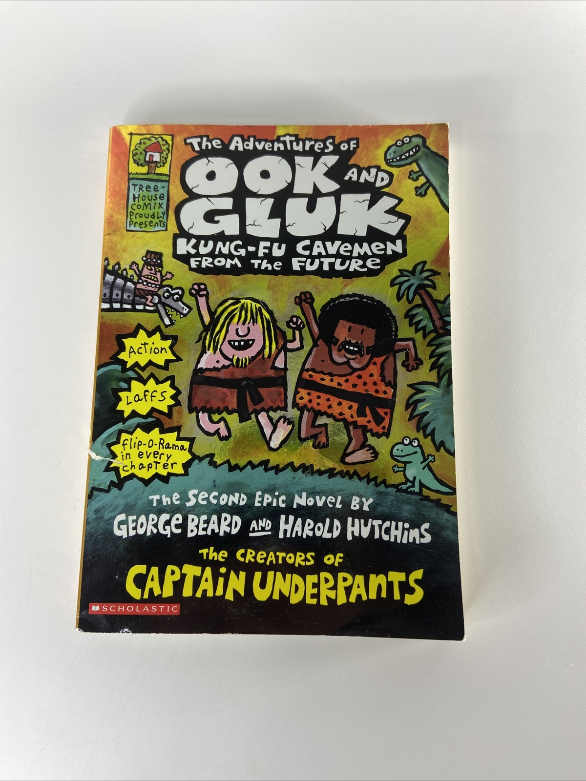 Captain Underpants The Adventures of Ook and Gluk Kung-Fu Cavemen Dav ...