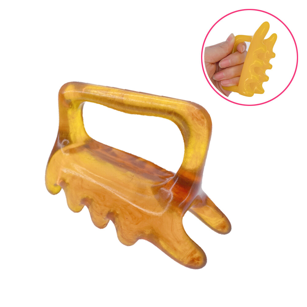 Natural Resin Scraping Tool Back Body Massager Gua Sha Board Beeswax ...