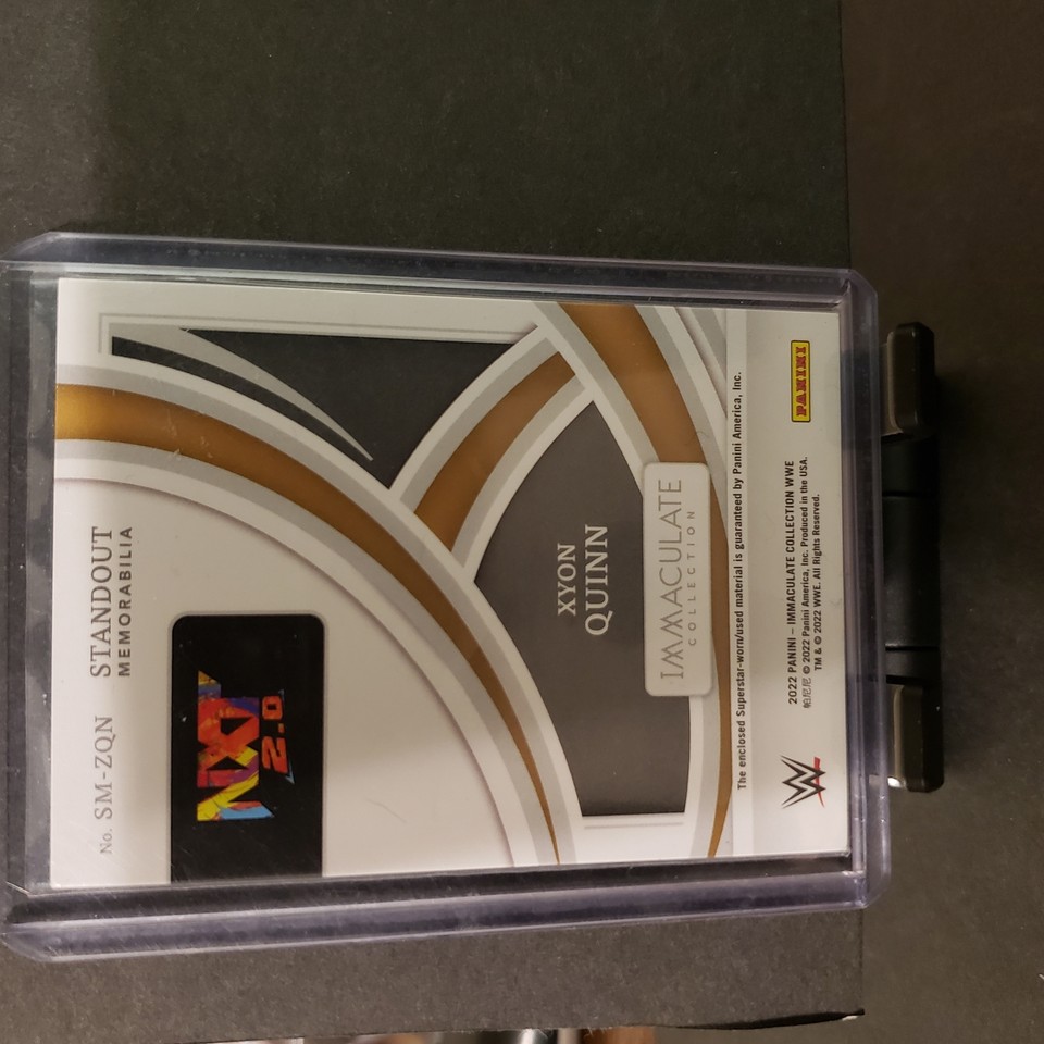 Xyon Quinn Standout Memorabilia Red /25 2022 Panini Immaculate ...