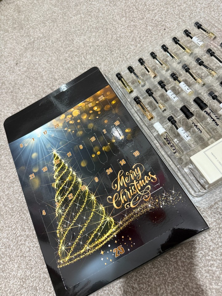 FM World 24 samples + 50ml full size WOMEN advent calendar, perfume ...