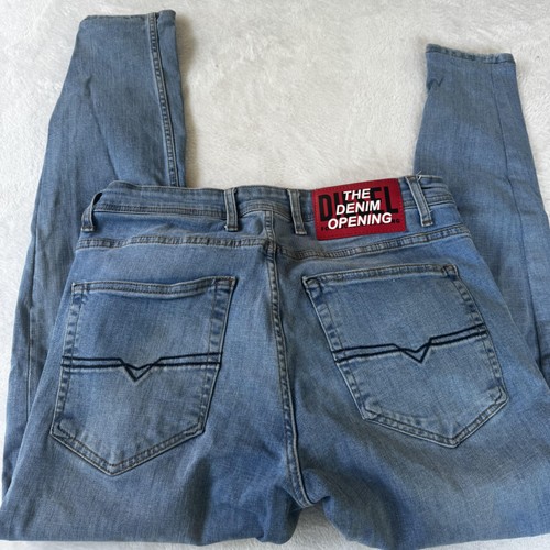 Diesel Tepphar Jeans Mens 34x32 Slim Skinny Stretch Denim Made Italy ...