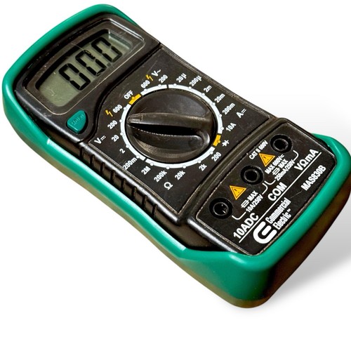 Tested Commercial Electric Model MAS830B Digital Multimeter T1 No ...