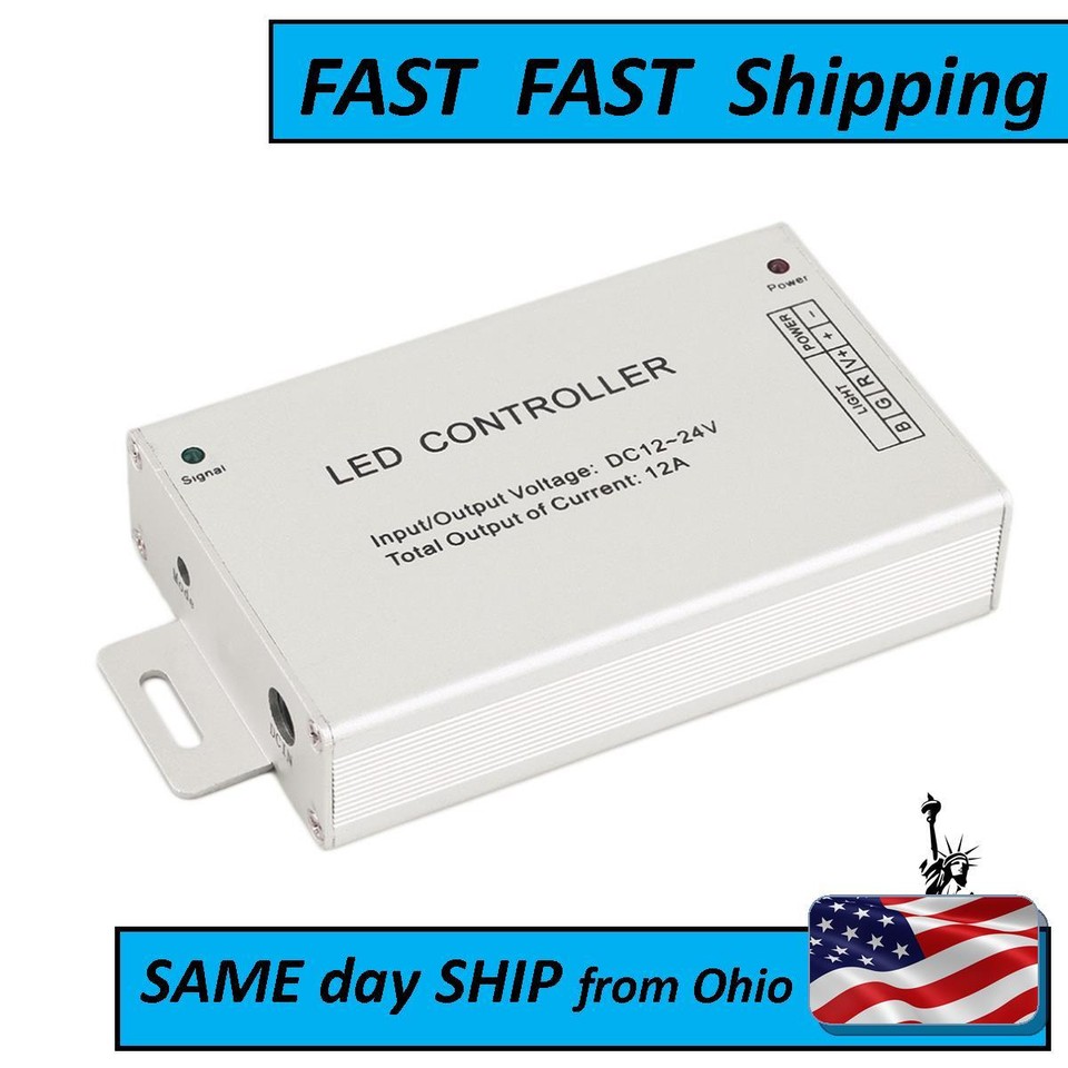 MULTIPLE fairy / tape LED light Controller Control RGB 3528 5050 SMD ...