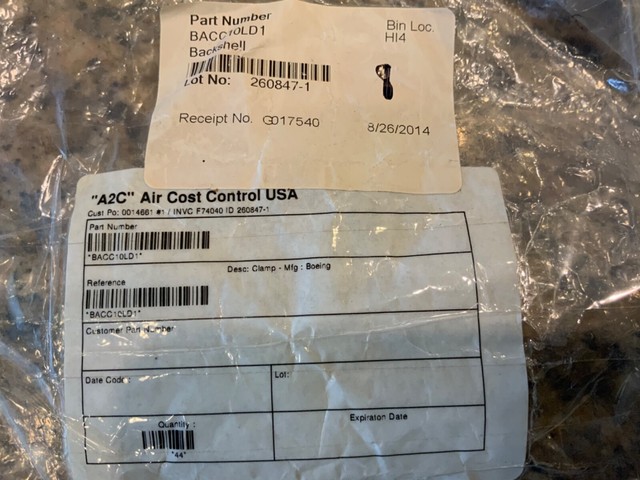 Boeing CLAMP BACC10LD1 Boeing BACC10LD1 for sale online | eBay