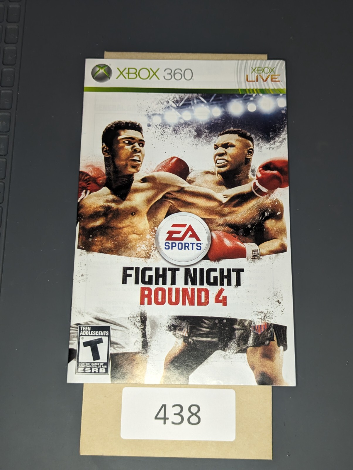 Fight Night Round 4 Xbox 360 **MANUAL ONLY** | eBay