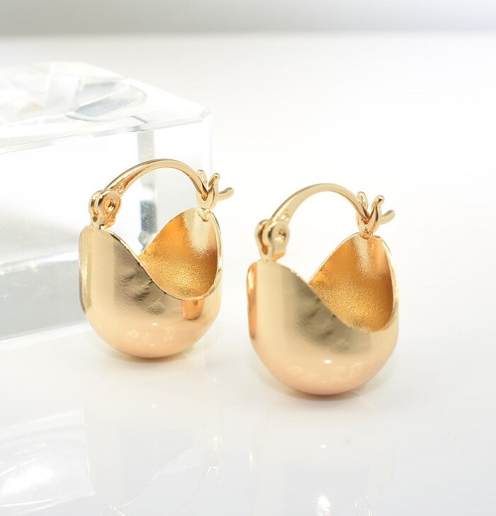 SALE 9ct Gold Filled Prom Ladies 20 - 36mm Pattern Hoop Earring Wedding ...