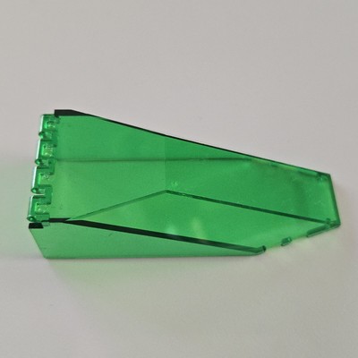 LEGO Parts 2507 Trans Green Windscreen 10 x 4 x 2 1/3 Canopy Cockpit ...