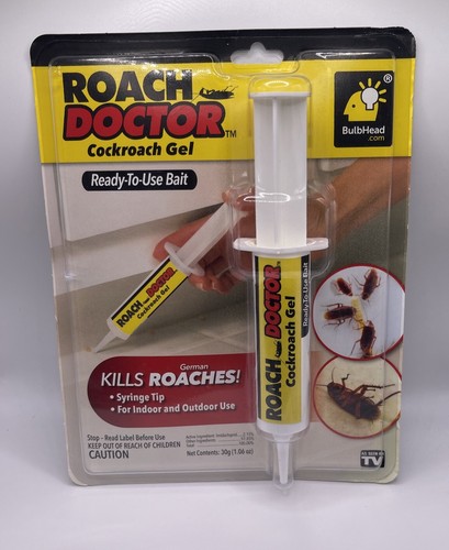 BulbHead Roach Doctor Genuine Cockroach Bait Gel 2 Tubes for sale ...