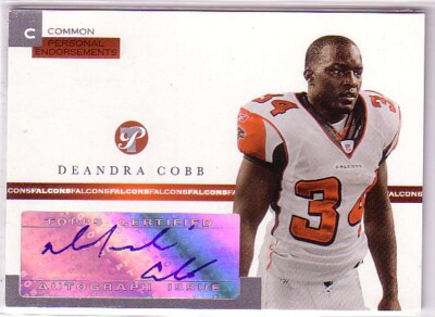 2005 Topps Pristine Personal Endorsements Autograph #DC Deandra Cobb ...