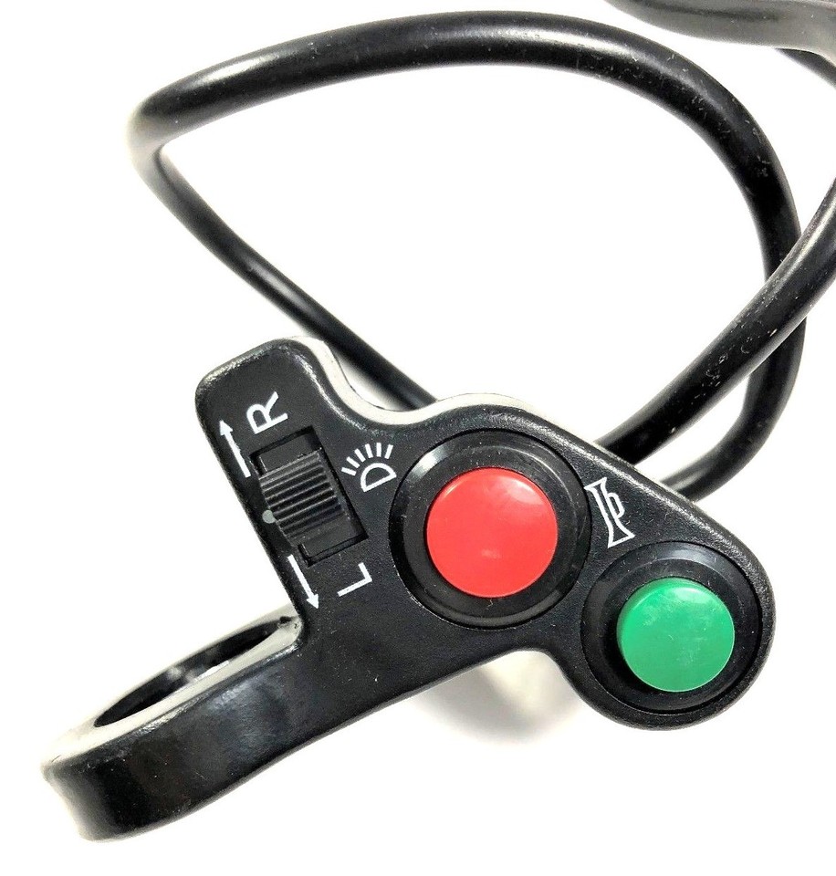 UNIVERSAL HORN & TURN SIGNAL LIGHT SWITCH FOR 7/8'' HANDLEBAR ATV ...