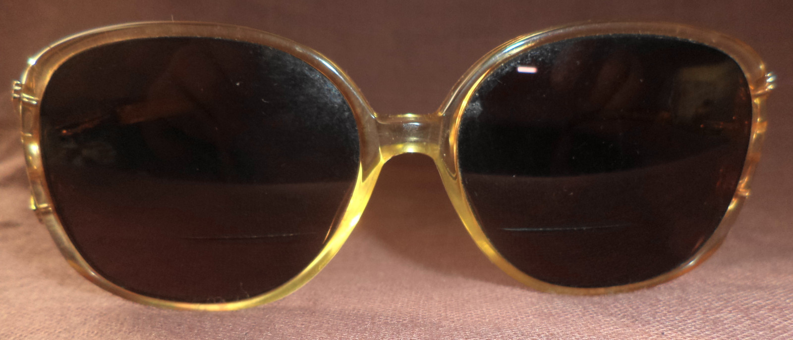 True Vintage Eyeglass Frames, Blue Ribbon for Marchon, "Crystal Pink ...