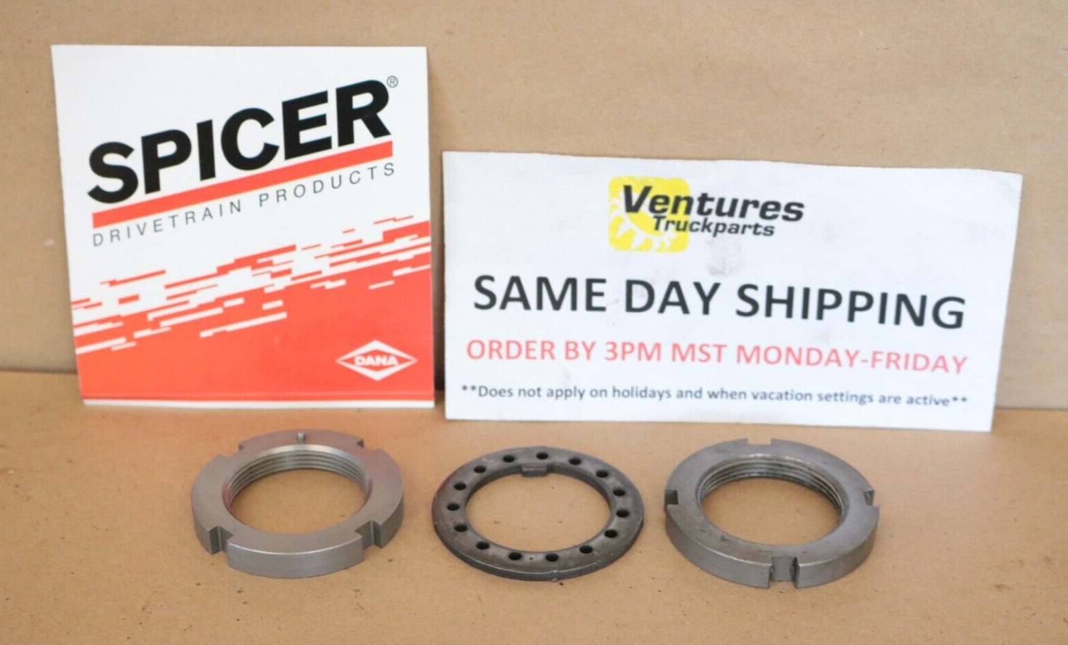 1983-1989 Ford Bronco II Ranger Model 28 Front Axle Spindle Nut Kit 4X4 ...