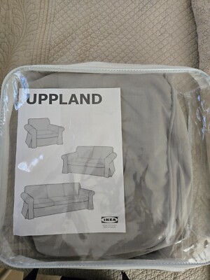 Ikea UPPLAND Armchair / Chair Cover Slipcover TOTEBO LIGHT BEIGE New ...