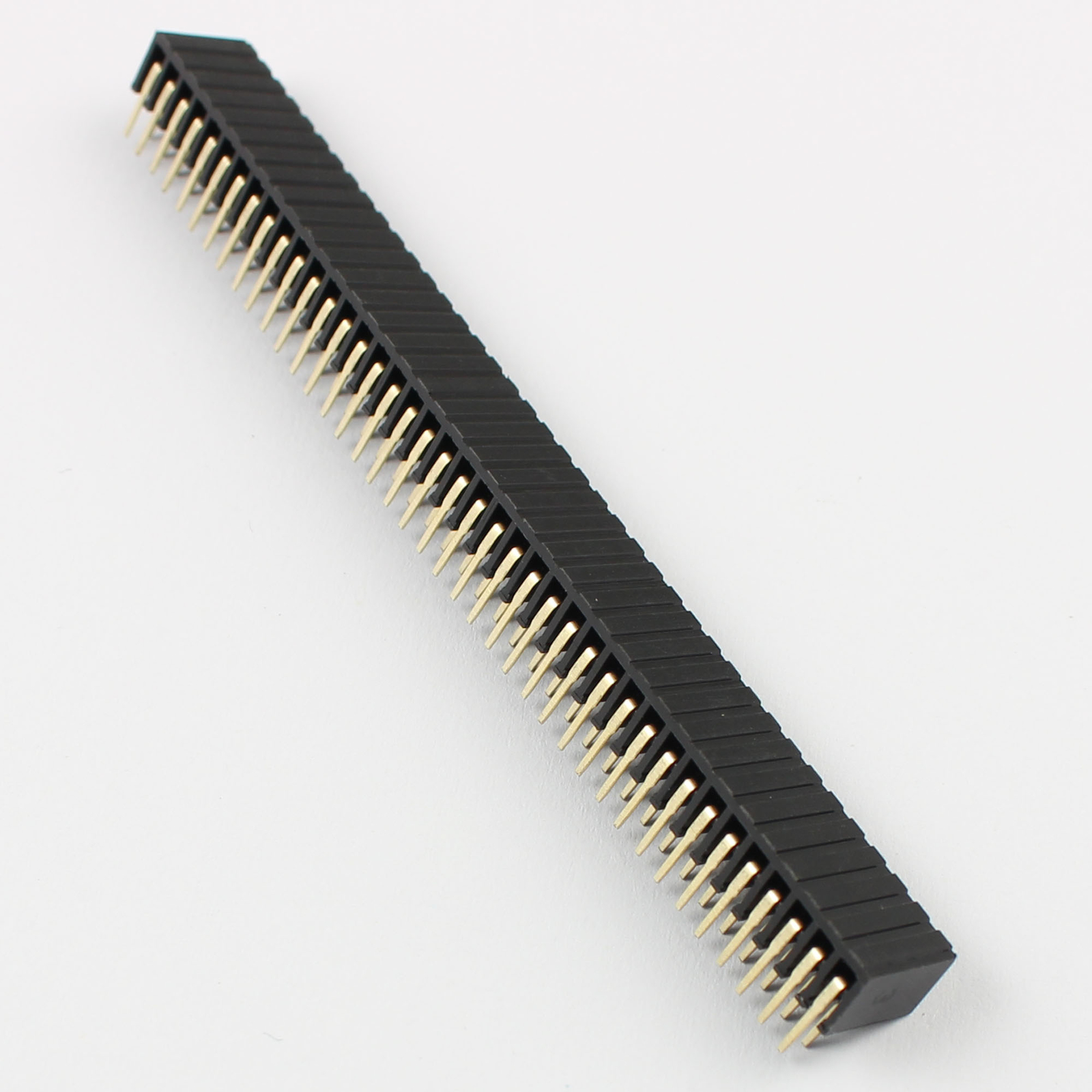 2Pcs 2mm 2.0mm Pitch 2x40 Pin 80 Pin Female Dual Row Right Angle Header ...