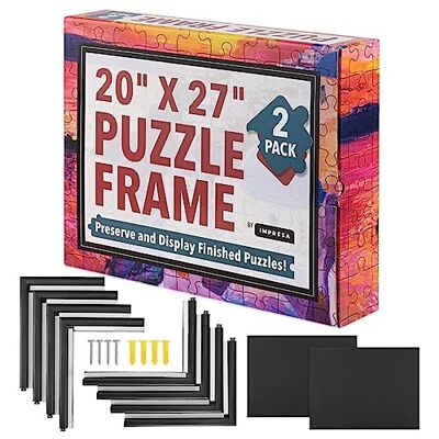 2-Pack Puzzle Frame Kit to Display Your Puzzles, 20x27 | eBay