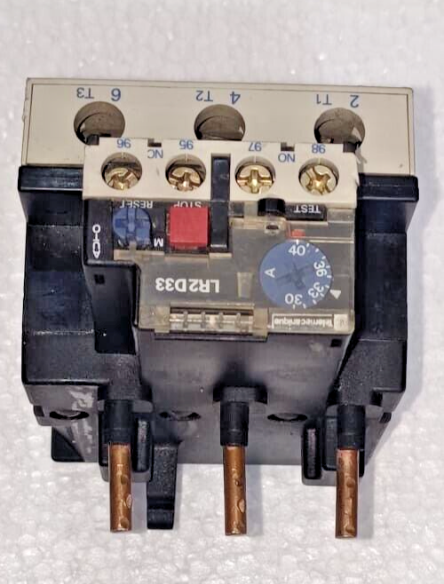 Telemecanique thermal overload relay LR2 D33 TYPE LR2D3355 With free ...