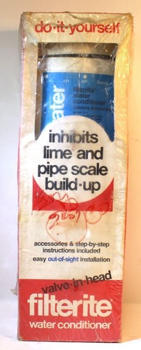 Filterite Water Conditioner SI-4AV use with Hot Water Heaters ...