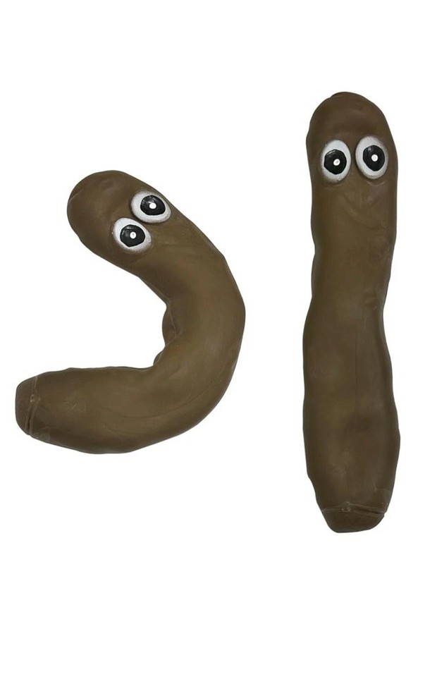 Novelty 3 Pack Funny Stretchy Sensory Stress Relief Poo Toys, Joke ...