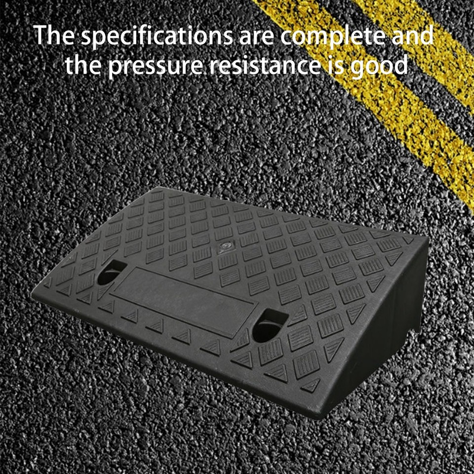 50cm Heavy Duty Rubber Kerb Ramps for HGV Caravans Lorry Car Truck ...