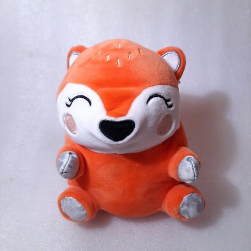 Midwood Brands orange fox plush squishy stuffed animal squish kids toy ...