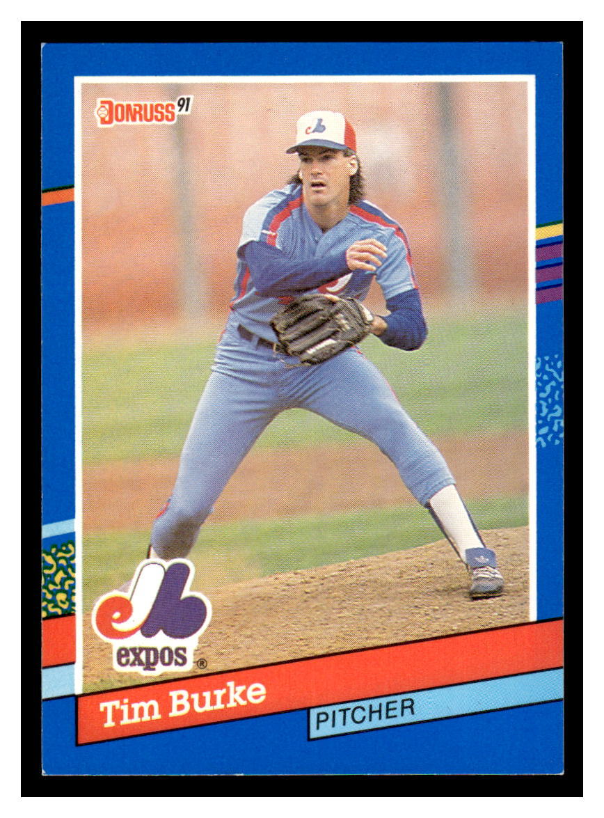 1991 Donruss #125 Tim Burke - Montreal Expos | eBay