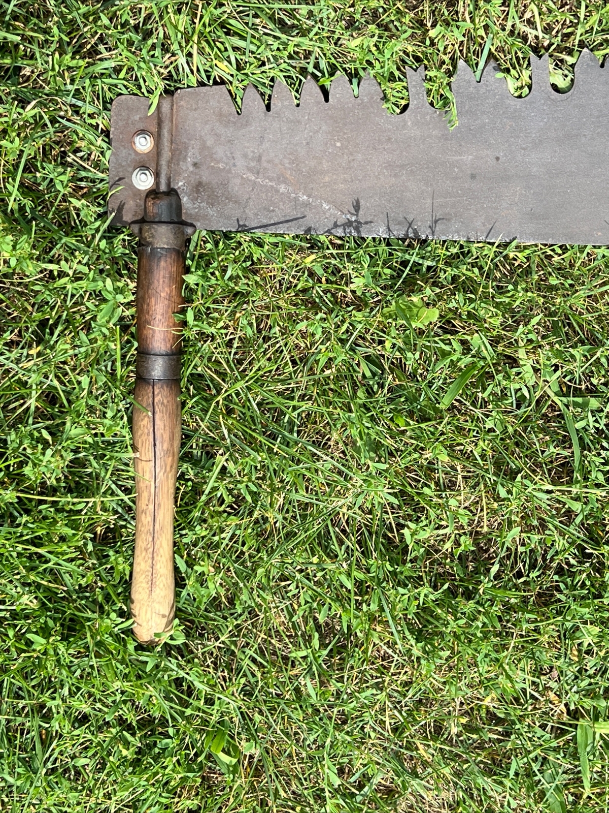 Antique 72” 2 Man Crosscut Logging Saw, Vintage Log Cutting Tool | eBay