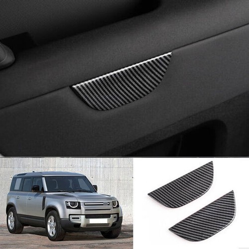 For Land Rover Defender 90 110 2020-2023 Carbon Fiber Inner Door Cover ...