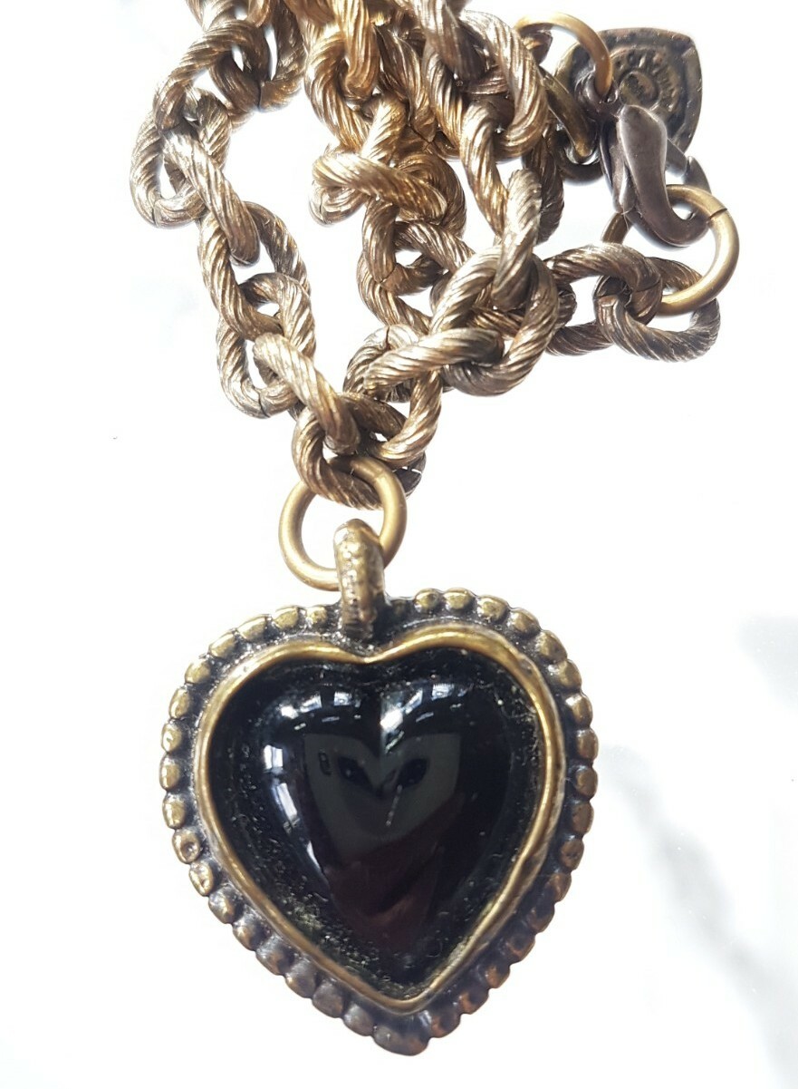 VINTAGE EDOUARD RAMBAUD PARIS POURED BLACK GLASS GRIP… - Gem