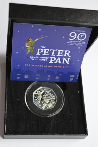 2019 Peter Pan Silver Proof Coin BOX + COA | eBay
