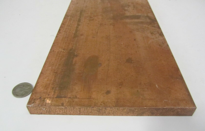 110 Copper Bar H02, 1/2" Thick x 6.00" Wide x 3 Ft Length | eBay