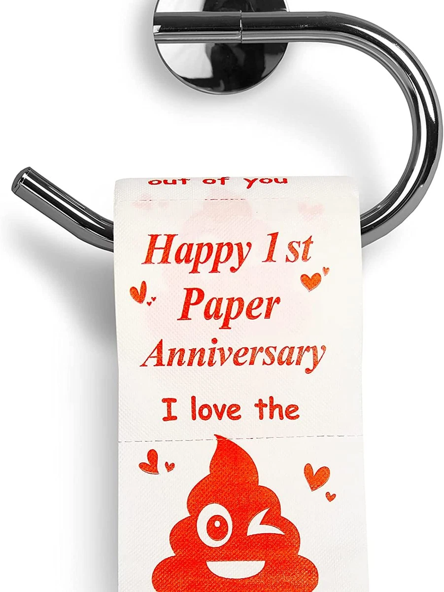 Happy Anniversary Toilet Paper