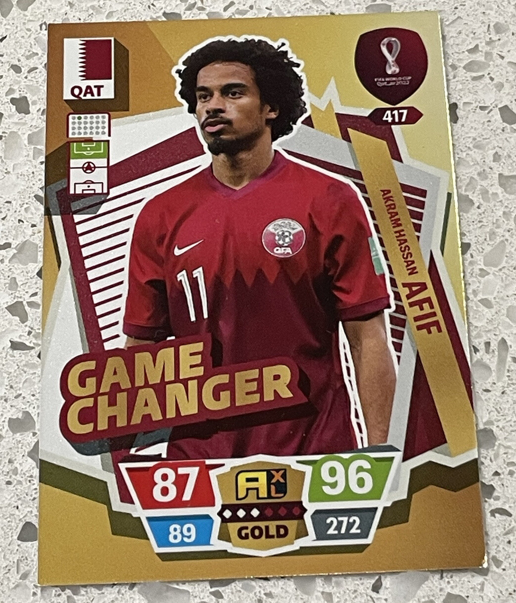 Akram Hassan Afif World Cup Game Changer Soccer Card | eBay Australia