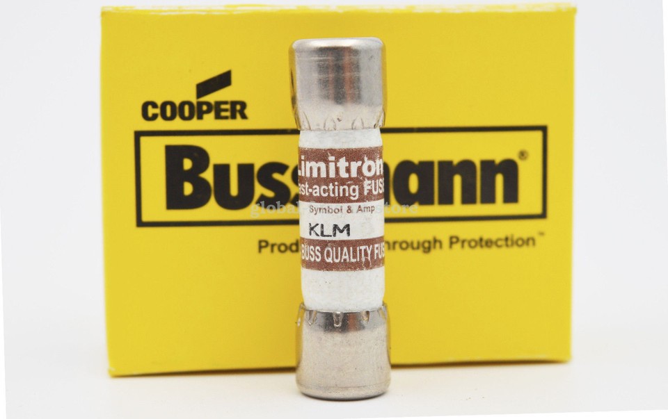 10pcs Bussmann KLM-4 ( KLM-4) 4Amp Fast-acting Fuses 600Vac. | eBay