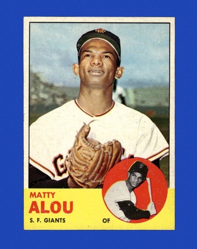 1963 Topps Set-Break #128 Matty Alou EX-EXMINT *GMCARDS* | eBay