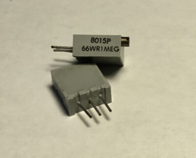 Beckman 66WR1Meg Multi-Turn Trim Potentiometers - 1Meg ohms | eBay