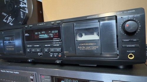 Sony TC-WE435 Double Cassette Deck - Tested • Serviced • Working - | eBay