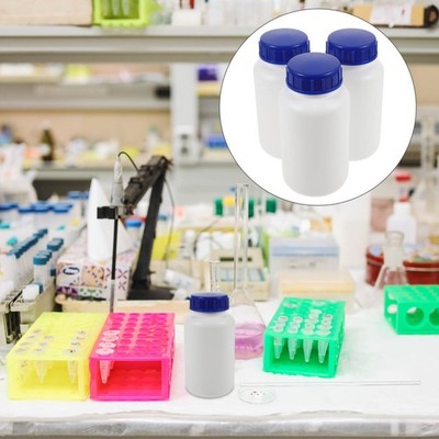 3 Pcs Laboratory Chemical Reagent Sample Bottles Container Storage ...
