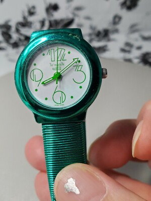 Quintel Blue/Green Watch British Crown Colony Of Hong Kong Spring Style ...