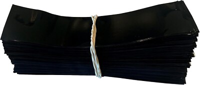 Black 115x28 Heat Shrink Wrap Band Growler, Honey Bottle Tamper Seal ...