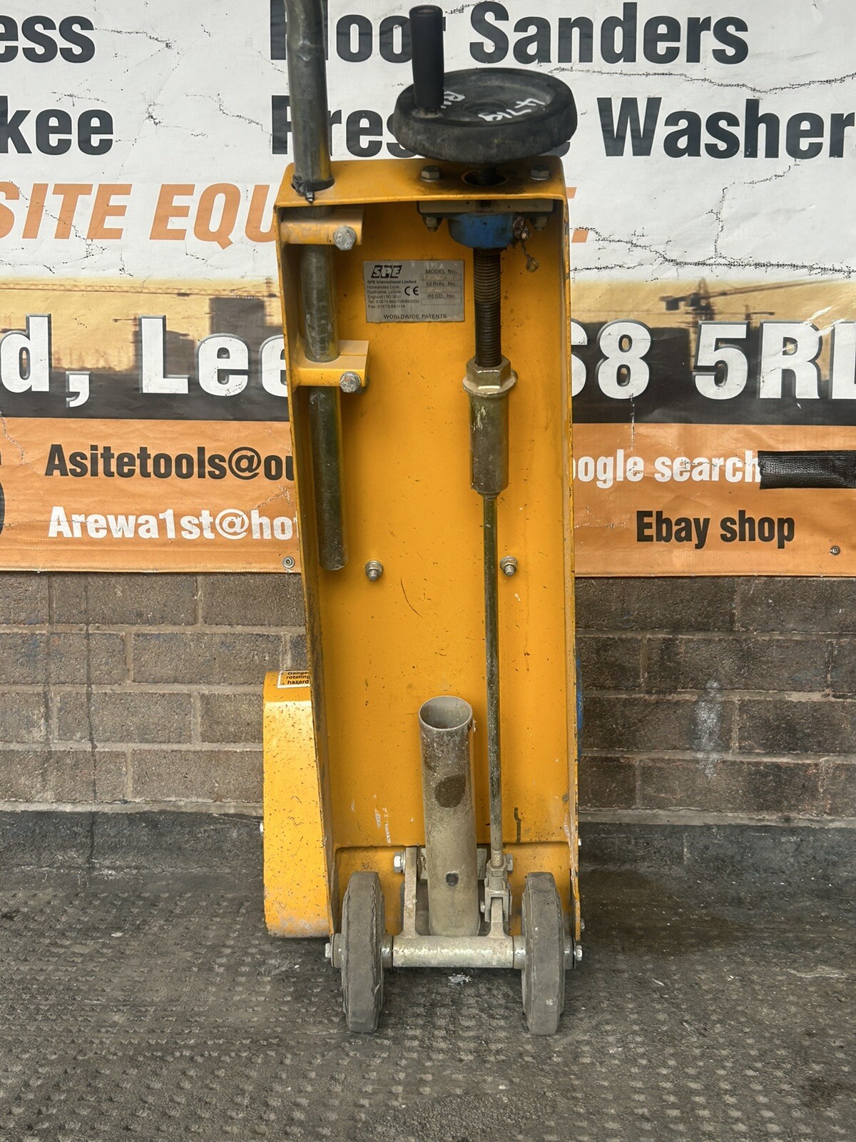 SPE BEF 200 Concrete Scrabbler Plane Grinder 110v | eBay