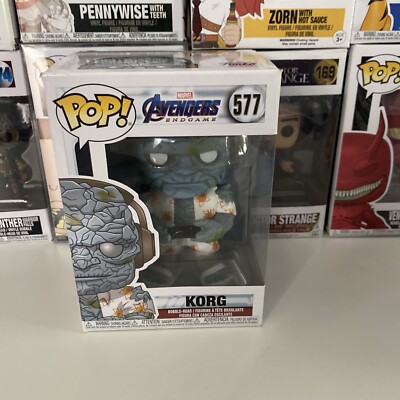 Figurine Marvel - Avenger Endgame - Korg Pop 577 10cm | eBay